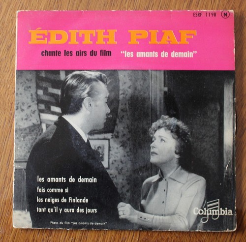 Edith Piaf, les amants de demain, EP - 45 tours | eBay