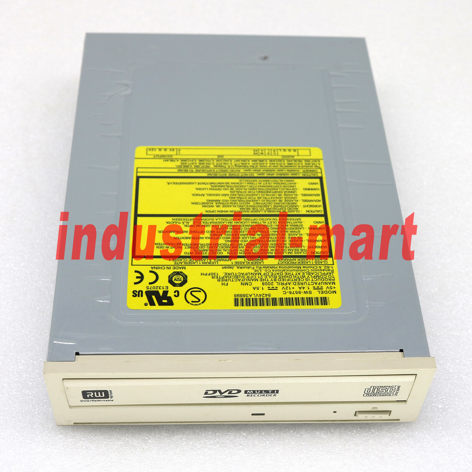 Panasonic SW-9576-C 5X DVD-RAM Burner 16X DVD RW Double Layer Desktop ...