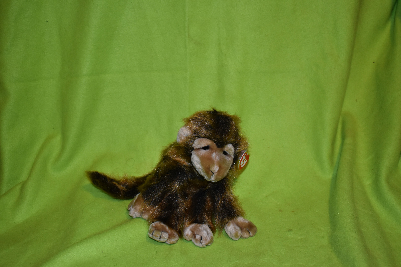 Ty Cha Cha Monkey Plush Brown 12" Chimp Stuffed Animal 1998 Ape | eBay