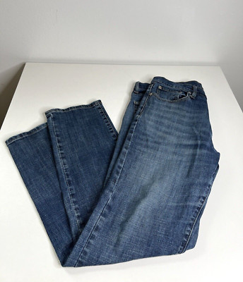 Lucky Brand LA California Men’s Sz 34x32 221 Straight Dark Blue Jeans ...