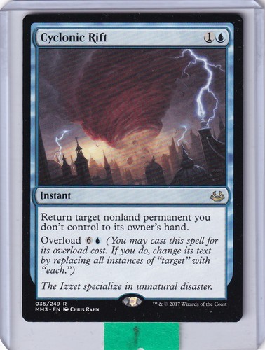 Cyclonic Rift * Modern Masters 2017 MTG Magic | eBay