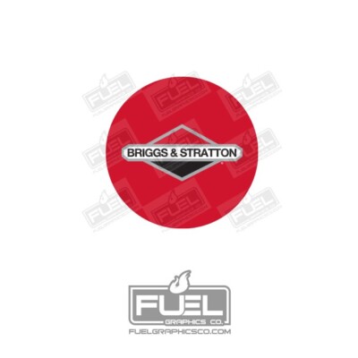 Briggs & Stratton Lawnmower Premium Recoil Engine Cover Decal - 1.8 ...
