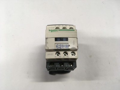 Schneider Magnetic Contactor LC1D09BD 24VDC Coil | eBay