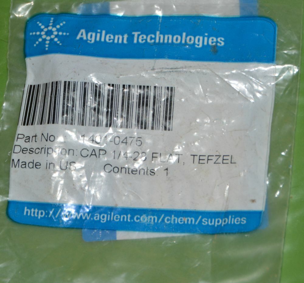 New Agilent CAP 1/4-28 FLAT 1401-0475 | eBay