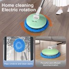 Wireless Electric Spin Mop Cleaning Machine Automatic 3 in 1 Wet & Dry ...