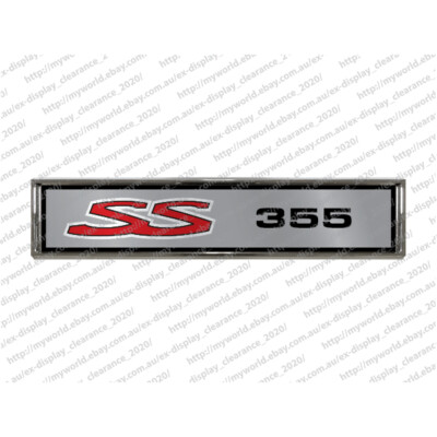 #2152 BADGE TO SUIT HOLDEN COMMODORE SS 355 VT-VX Chrome CAR Emblem ...