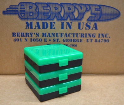 3 x 9mm / 380 - 100 round ammo case-box (ZOMBIE / BLACK) Berry 9 mm | eBay