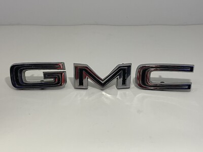 1969-72 GMC Truck Grille Letters OEM | eBay