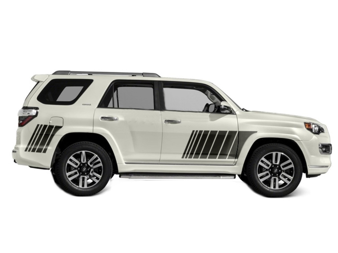 Graphic Side Door Stripe Car Sticker Kit For TOYOTA 4RUNNER Bumper ...