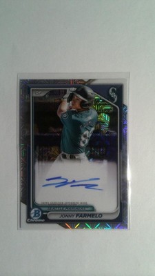 2024 Bowman Chrome Mega Box Mojo - Autograph - Jonny Farmelo (Mariners ...