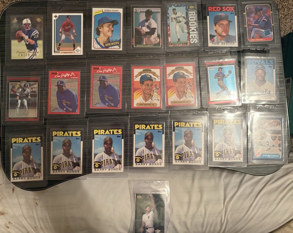 Mixed Sports Card Lot - NFL, MLB, & NBA - PSA Graded & Non-Graded Cards ...