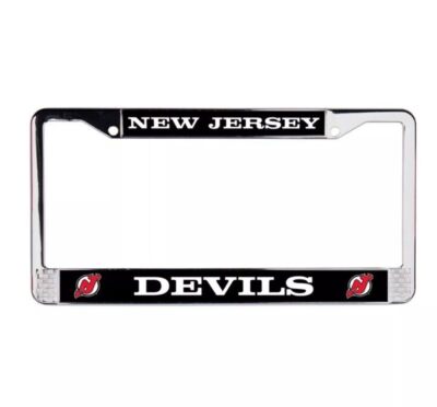 New Jersey Devils NHL Chrome License Plate Frame Cover for Car-Truck ...