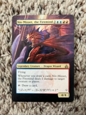 MTG- Niv-Mizzet, the Firemind x1 - Guildpact - Extended Altered Art | eBay