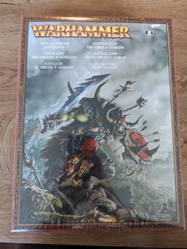 Warhammer Fantasy Battles WFB Orcs & Goblins BATTALION NIB OOP OLD ...