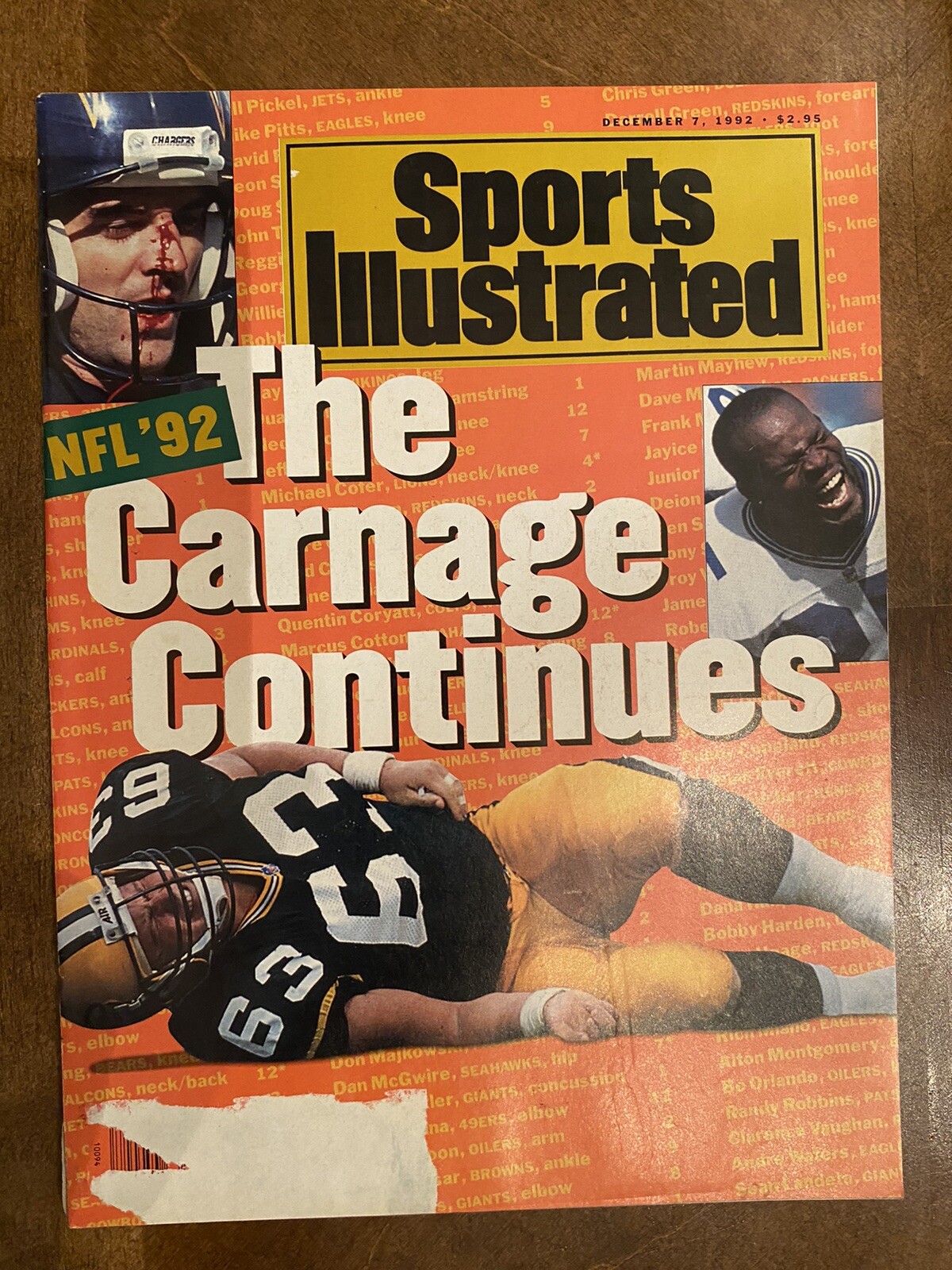 Sports Illustrated Magazine (December 7, 1992) (NFL 1992, Football) | eBay