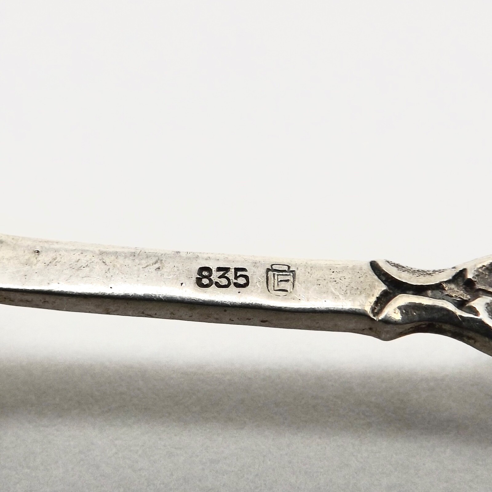 Antique 835 Silver Munchen Munich Germany Monk Souvenir Spoon | eBay