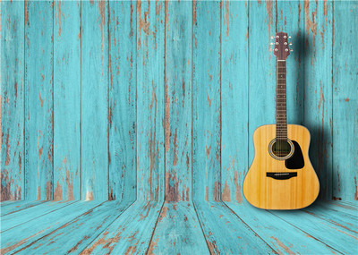 Guitar Photography Backdrops Wood Floor Photo Studio Background ...