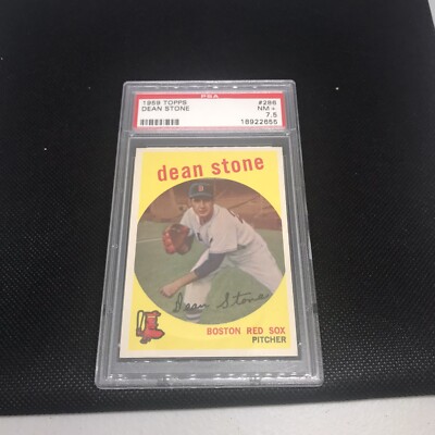 1959 Topps Baseball #286 Dean Stone Boston Red Sox PSA 7.5 NM+ | eBay