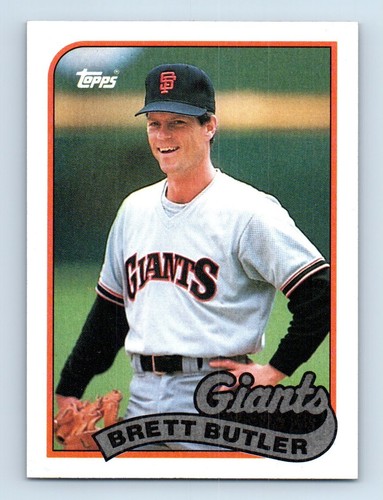 1989 Topps Brett Butler San Francisco Giants #241 | eBay