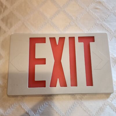 Exit Signs - Plastic Exit Sign