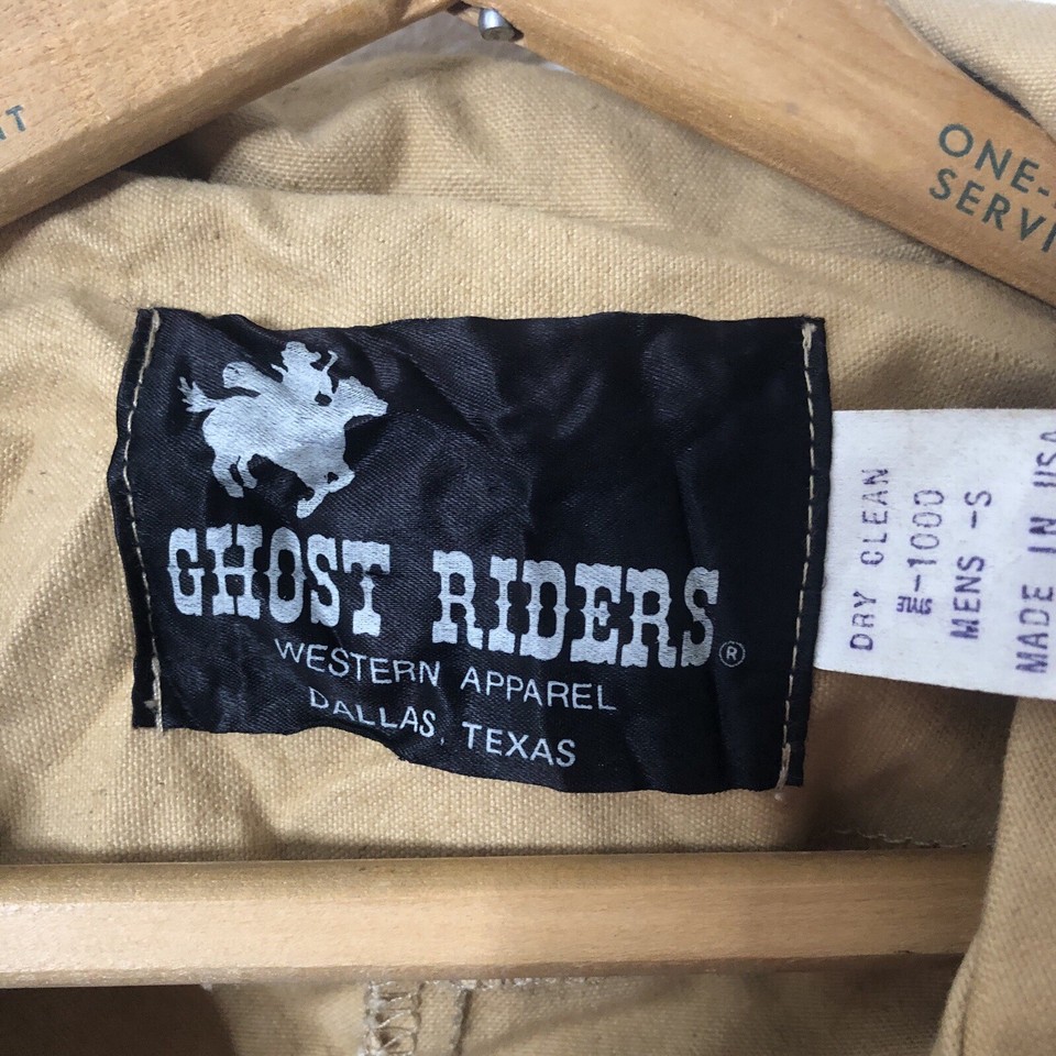 Ghost Riders Mens Western Cowboy Canvas Duster Long Coat Size Small ...