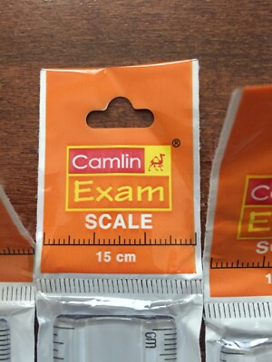 Camlin exam scale 15cm ....10 rulers/scales | eBay