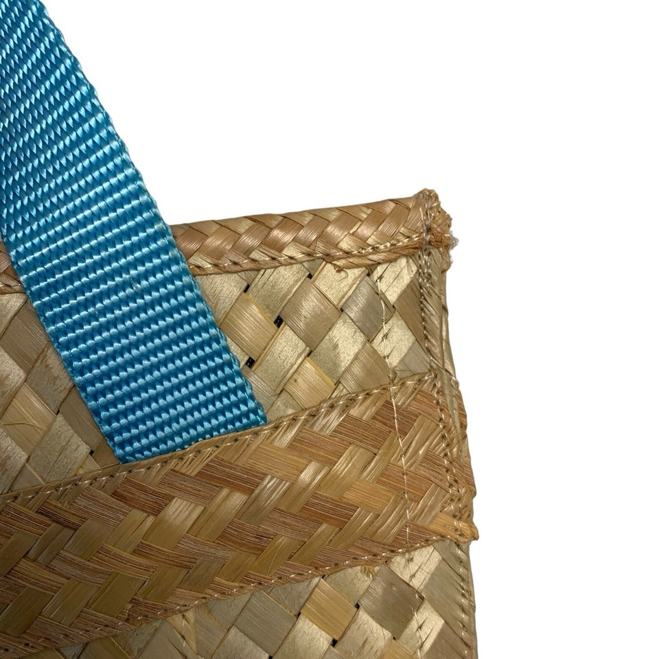 Harl Taylor Nassau Woven Straw Rafia Handbag Bahamas Purse Bag ...