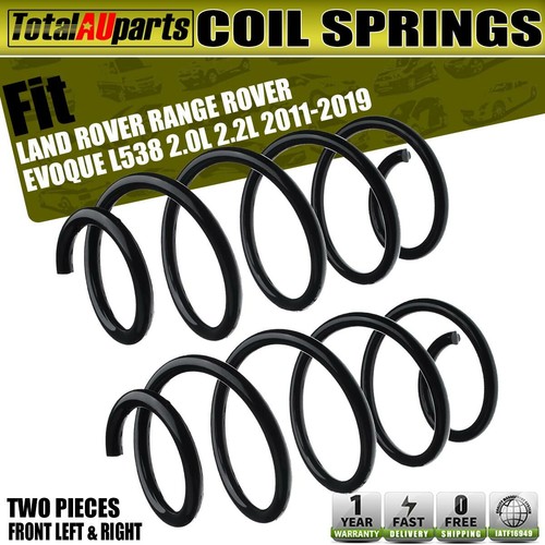 2Pcs Front Coil Springs for Land Rover Range Rover Evoque L538 2011 ...
