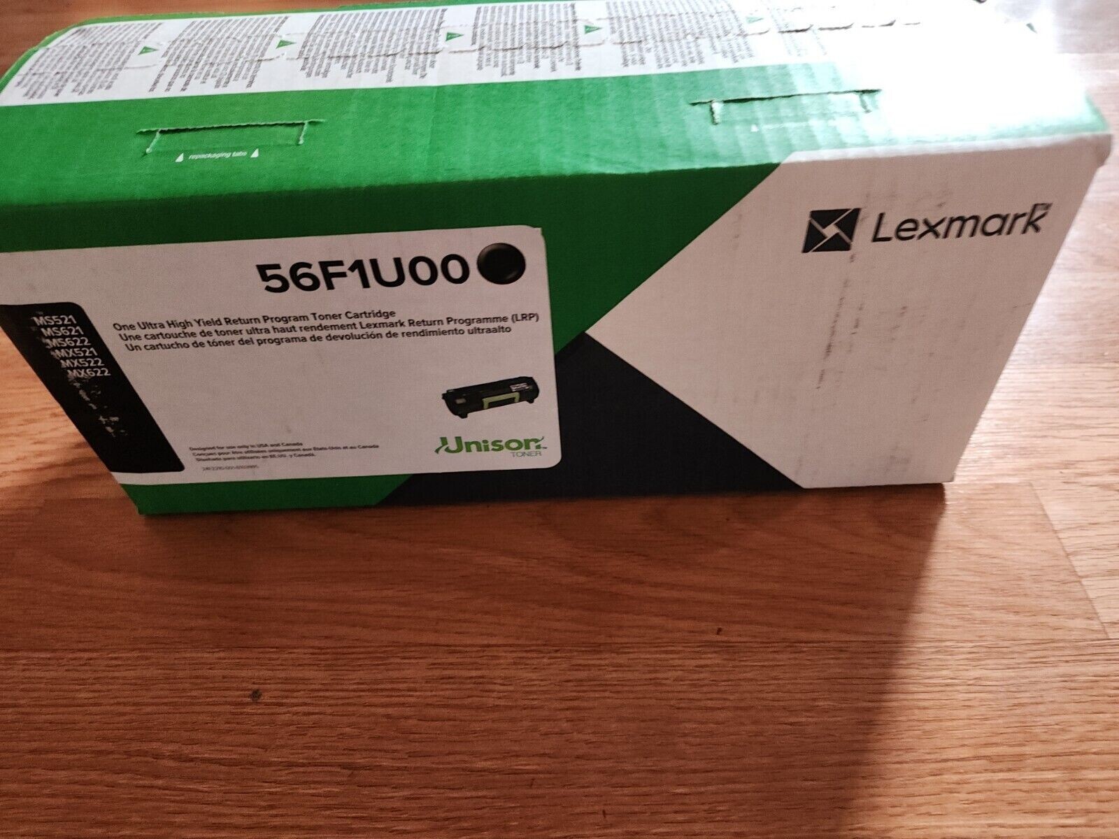Lexmark 56F1U00 BLACK ULTRA HIGH YIELD TONER ***New/Sealed*** | eBay