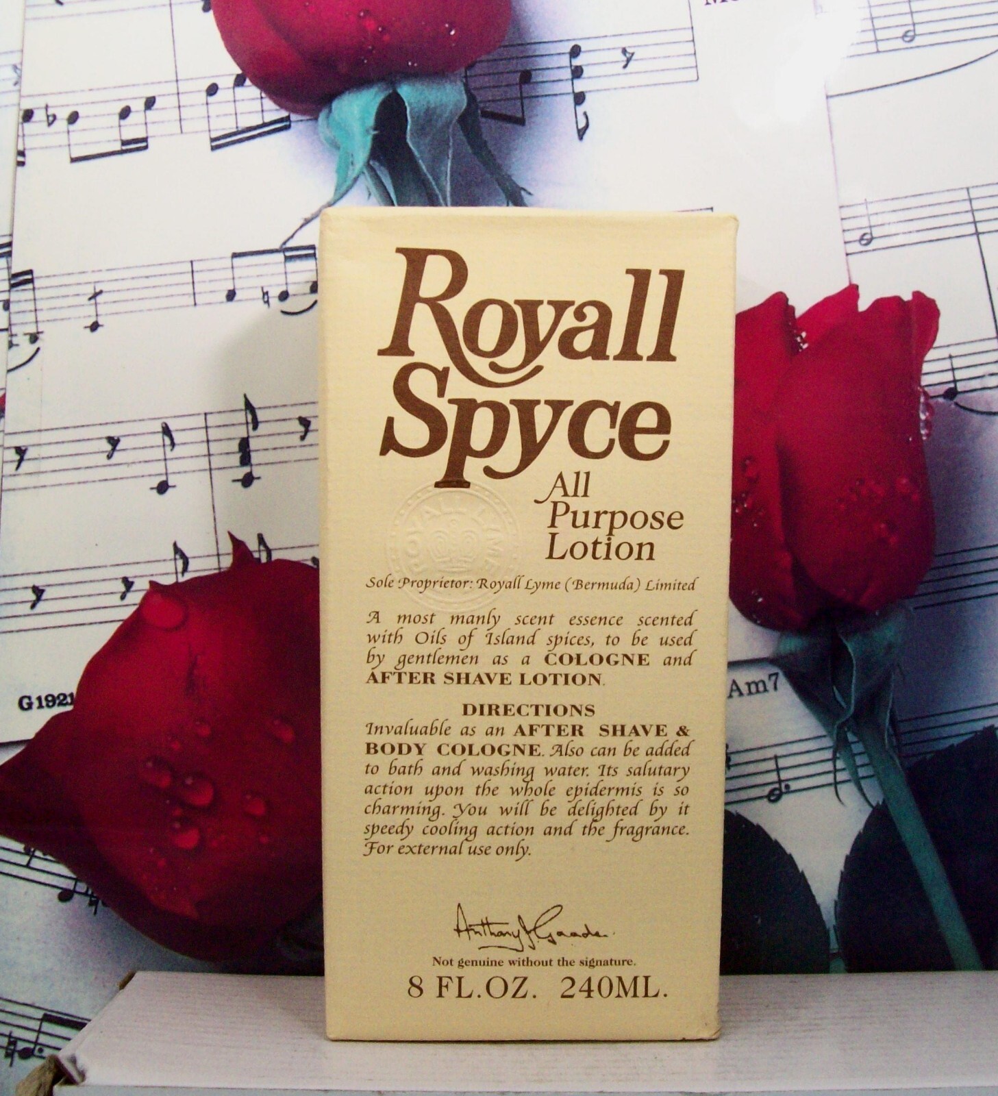 Royall Spice By Bermuda Royall Fragrances All Purpose Lotion 8.0 FL. OZ ...