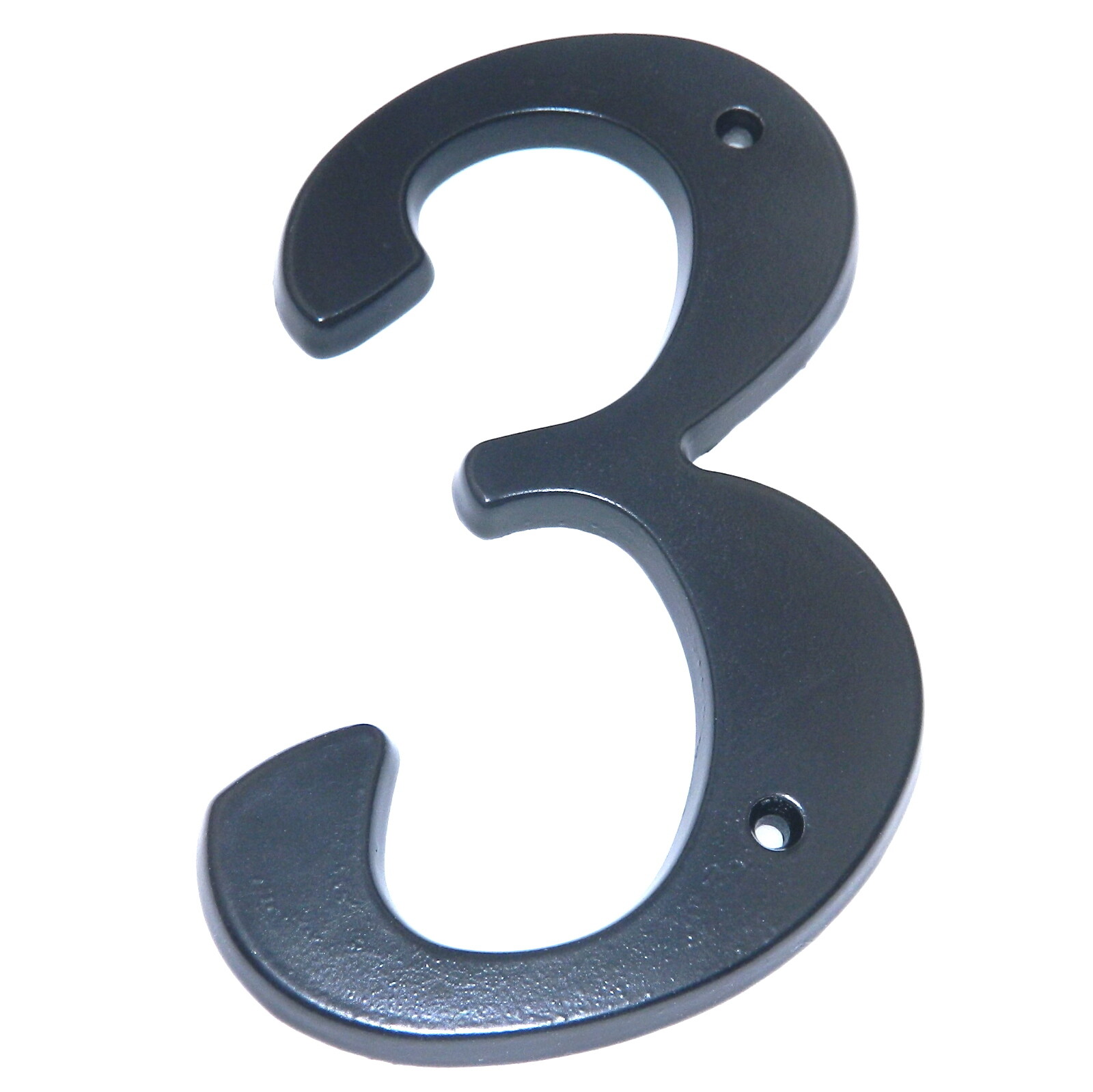 Gatehouse Large 5" Italic Black Metal Flush House Address Numbers | eBay