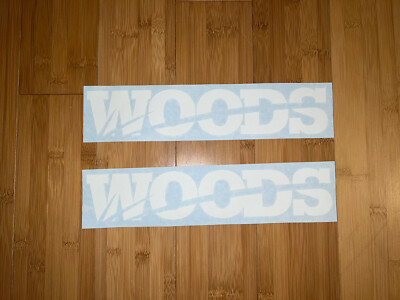 Woods Attachments 12” Decals x2 Farm Equipment Vinyl Decals Stickers ...