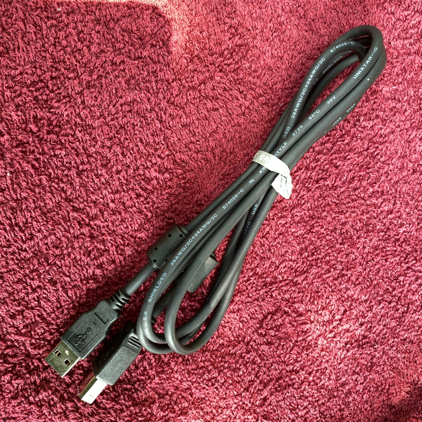 SAMSUNG USB cable V2.0 28AWG/2C+24AWG/2C Shielded Printer Cable | eBay