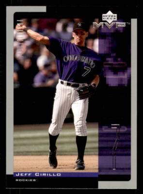 2001 Upper Deck MVP #319 Jeff Cirillo Colorado Rockies | eBay