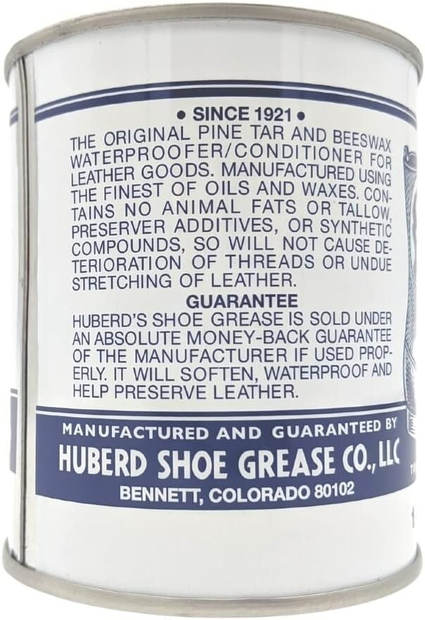 Shoe+Grease+Huberd%27s+Leather+Conditioner+Pint+Top+Quality+Genuine ...