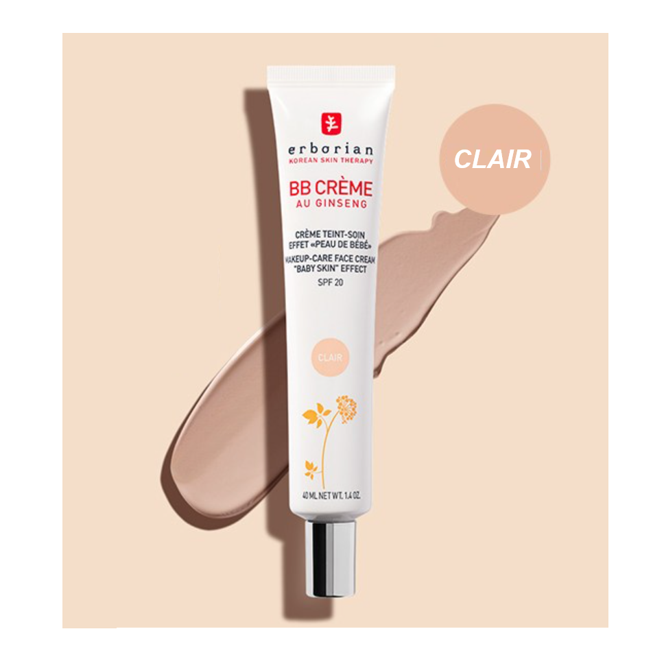 ERBORIAN BB Cream Clair 40ml / Korea Skin Therapy SPF20 K-Beauty | eBay