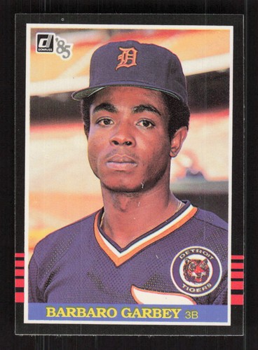 1985 Donruss #456 Barbaro Garbey Rookie Detroit Tigers | eBay