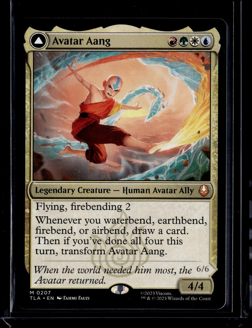 Avatar Aang - 207 - TLA - NM - MTG Magic the Gathering | eBay