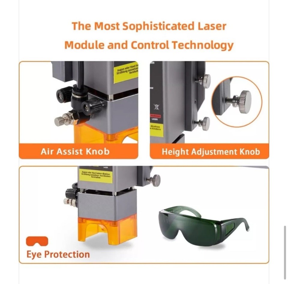 C5 Laser Engraver ,10W Laser Engraving Cutting Machine For Wood ...