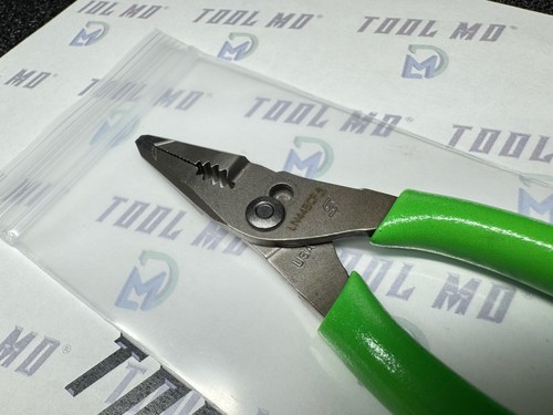 Snap-on Tools NEW GREEN 5" Soft Grip Mini Long Nose Slip Joint Pliers ...