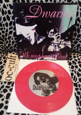 DWARVES 7" WE MUST HAVE BLOOD RED VINYL SPLIT PUNK RARE KOZIK MAN'S RUIN | eBay