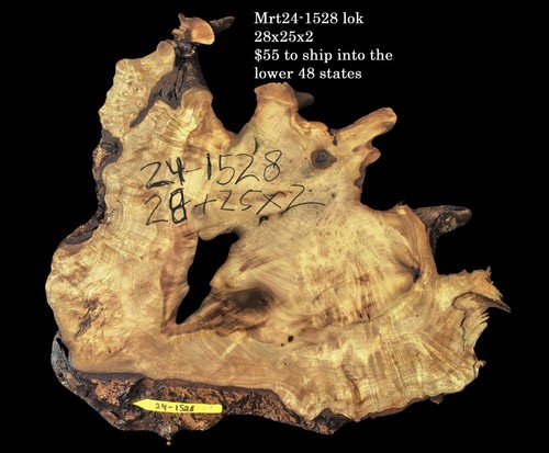 Myrtle Wood | Burl slab | Epoxy River Table | DIY Wood | Mrt24-1528 | eBay
