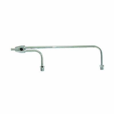 Chrome Fuel Line For Holley 4160 Vacuum Secondary Fits 3/8 hose with ...