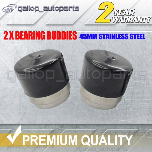 2x 45mm Trailer Bearing Buddy Protectors Bearing Buddies Cap Hub ...