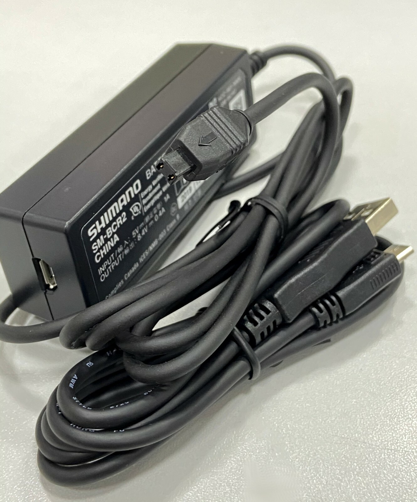Shimano Di2 Cycling Charger (Model: SM-BCR2)-Battery charger for BT ...
