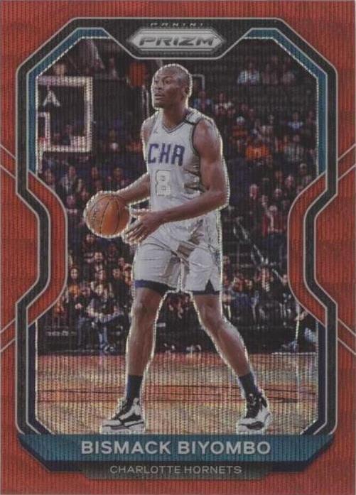 2020-21 Panini Prizm - Bismack Biyombo #65 Ruby Wave Prizm for sale ...