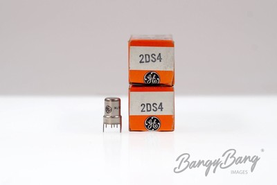 2 Vintage General Electric 2DS4 Triode Nuvistor Audio Vacuum Tube Valve ...