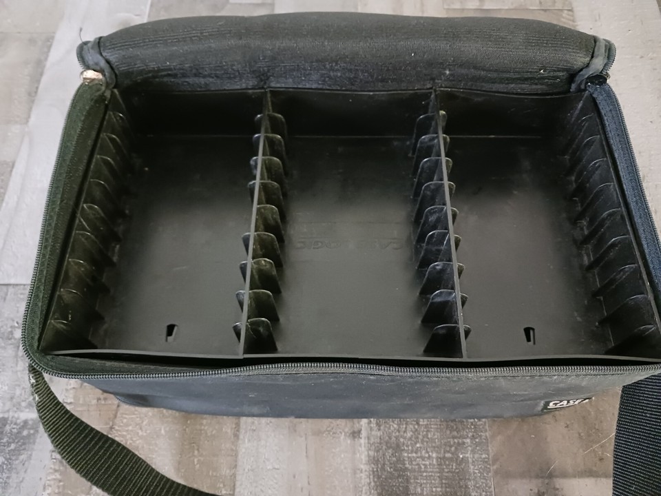 VINTAGE CASE LOGIC CASSETTE TAPE CARRY CASE ( 60 CAPACITY ) DOUBLE ...