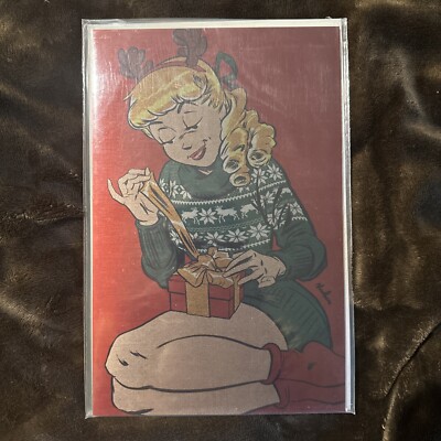 Archie Holiday Christmas Calamity # 1 Betty Pop Art Variant Comic Metal ...
