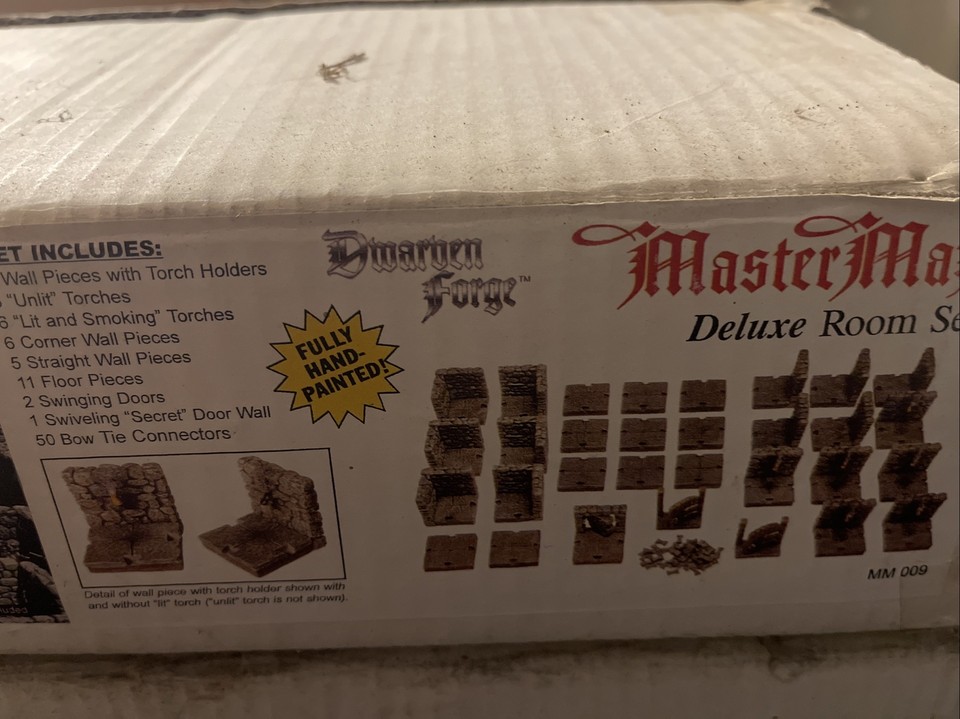 Dwarven Forge Master Maze Deluxe Room Set MM 009 NOB!! | eBay